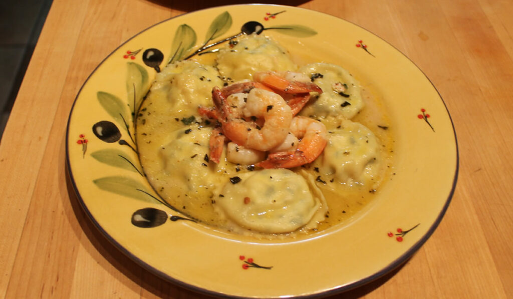 Shrimp Ravioli - Tim & Victor's Totally Joyous Recipes